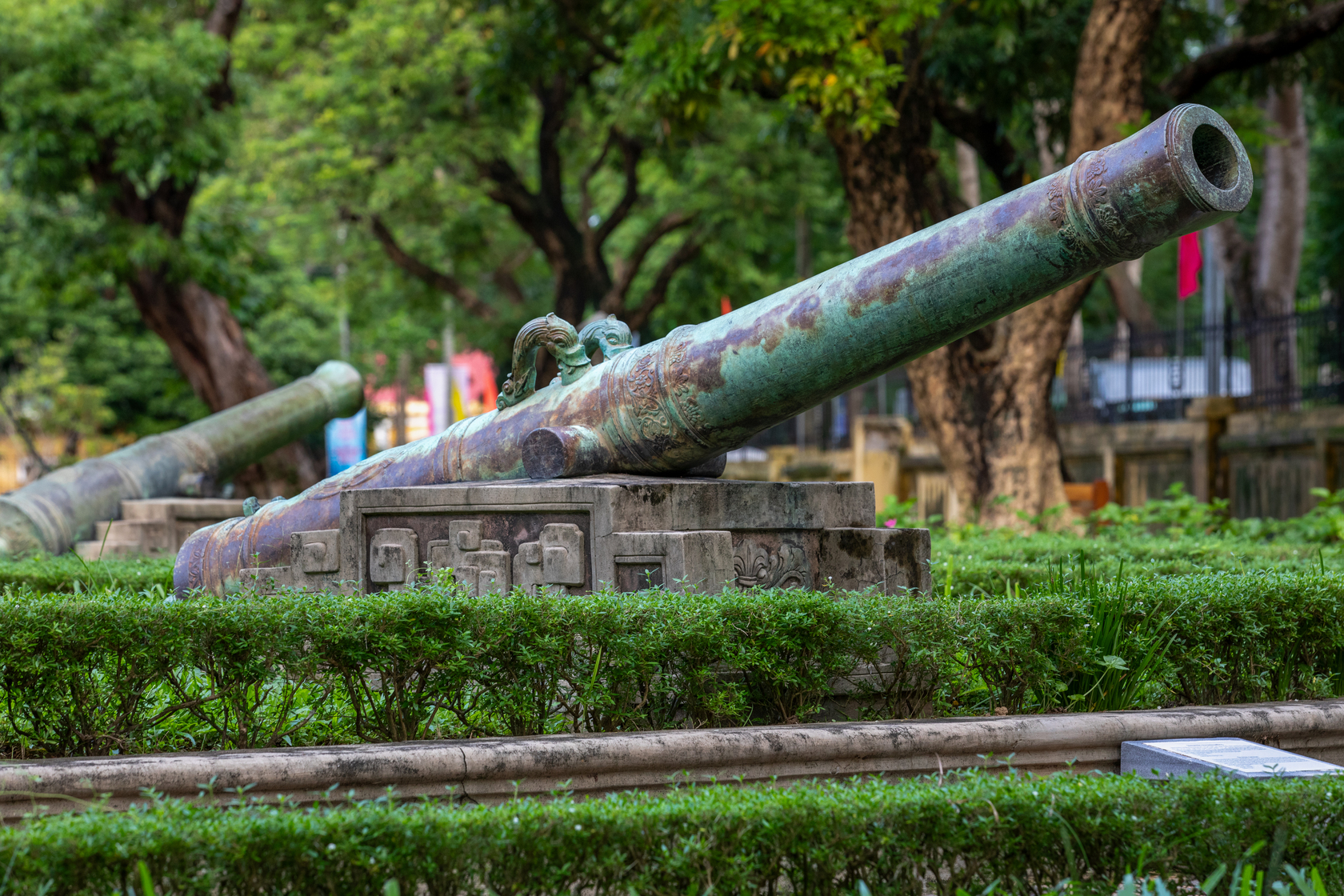 Ancient Dutch cannons in Hue - Heritage Vietnam Airlines