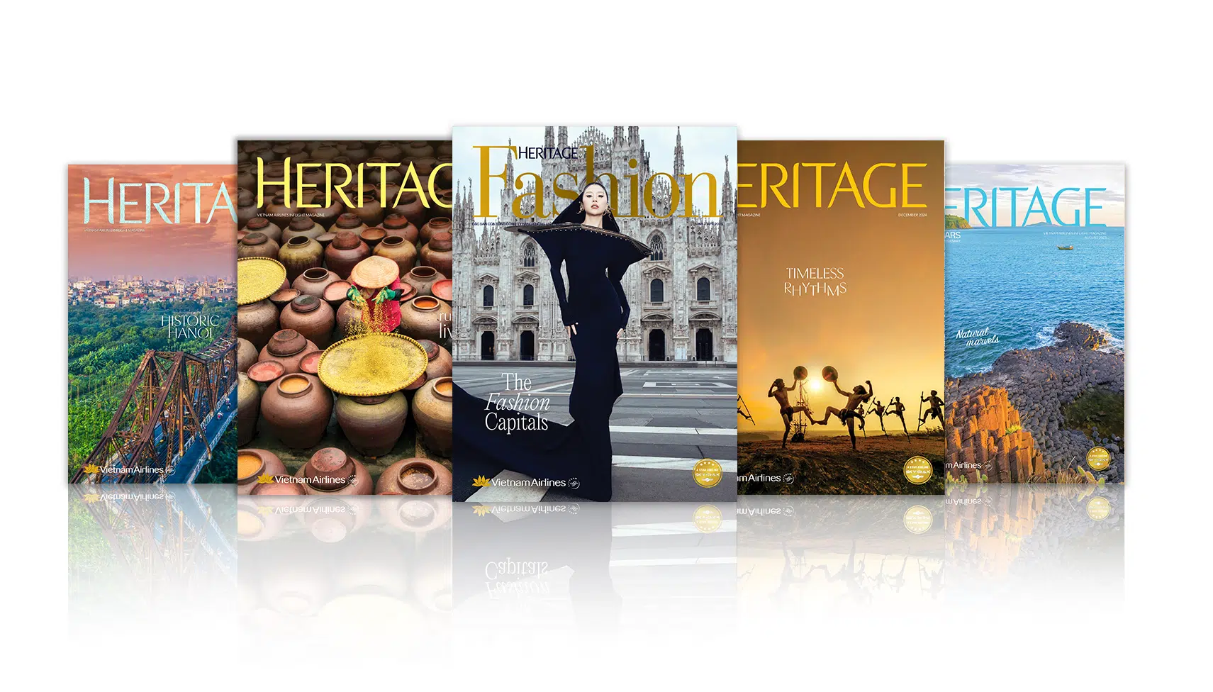 The ecstatic Bong Dance - Heritage Vietnam Airlines